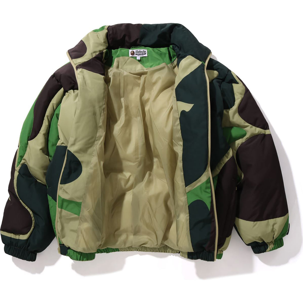 MEGA ABC CAMO DETACHABLE HOODIE PUFFER DOWN JACKET MENS – us.bape.com