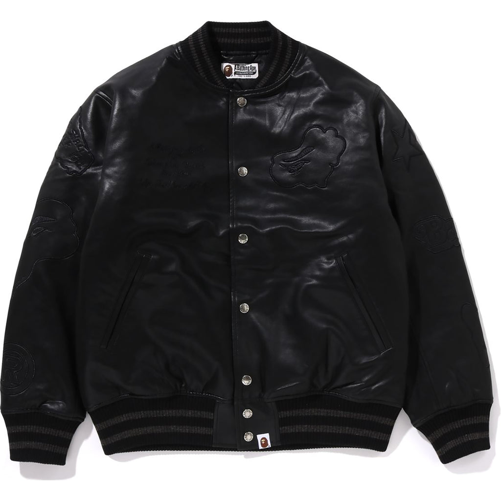 MULTI LOGO VARSITY JACKET LADIES – us.bape.com