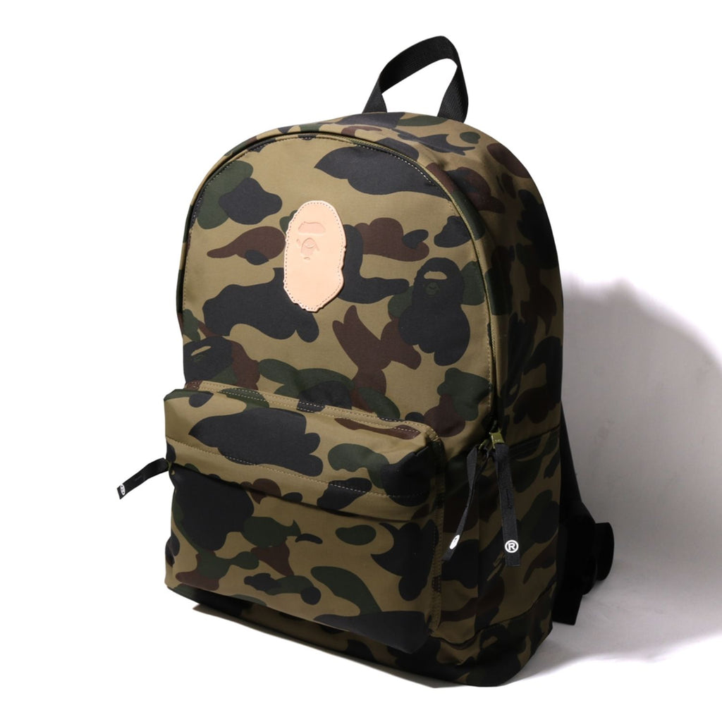 1ST CAMO APE HEAD PATCH DAYPACK MENS – us.bape.com