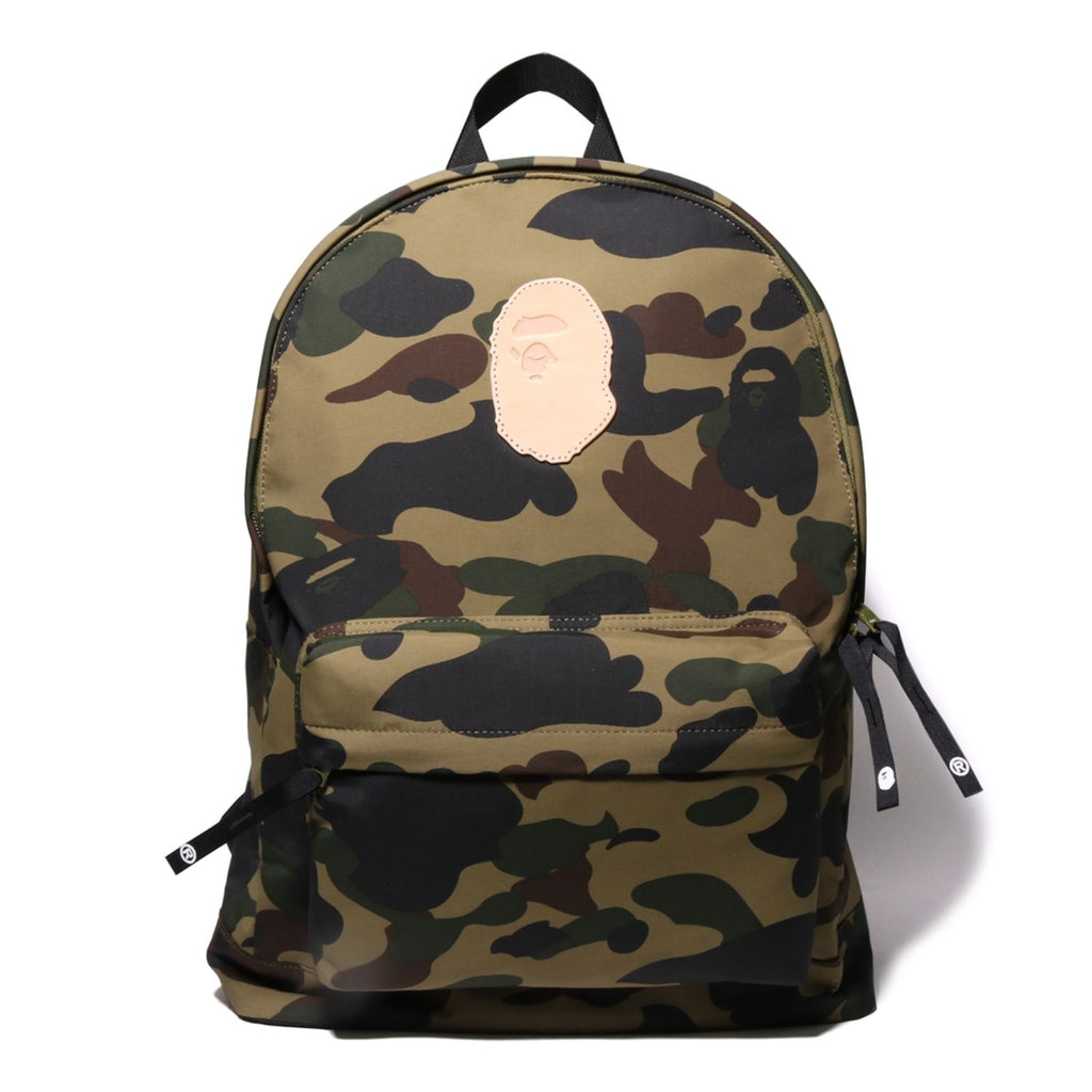 1ST CAMO APE HEAD PATCH DAYPACK MENS – us.bape.com