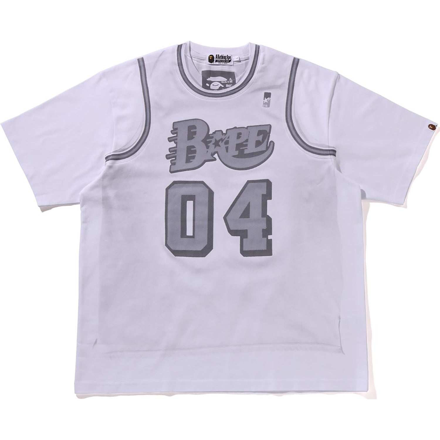 FAKE PRINT RELAXED FIT TEE MENS – us.bape.com