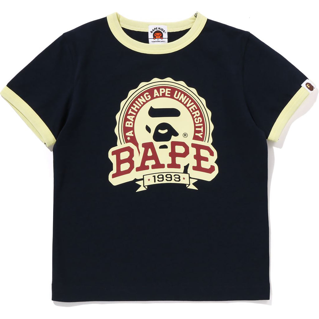 BAPE EMBLEM TEE KIDS – us.bape.com