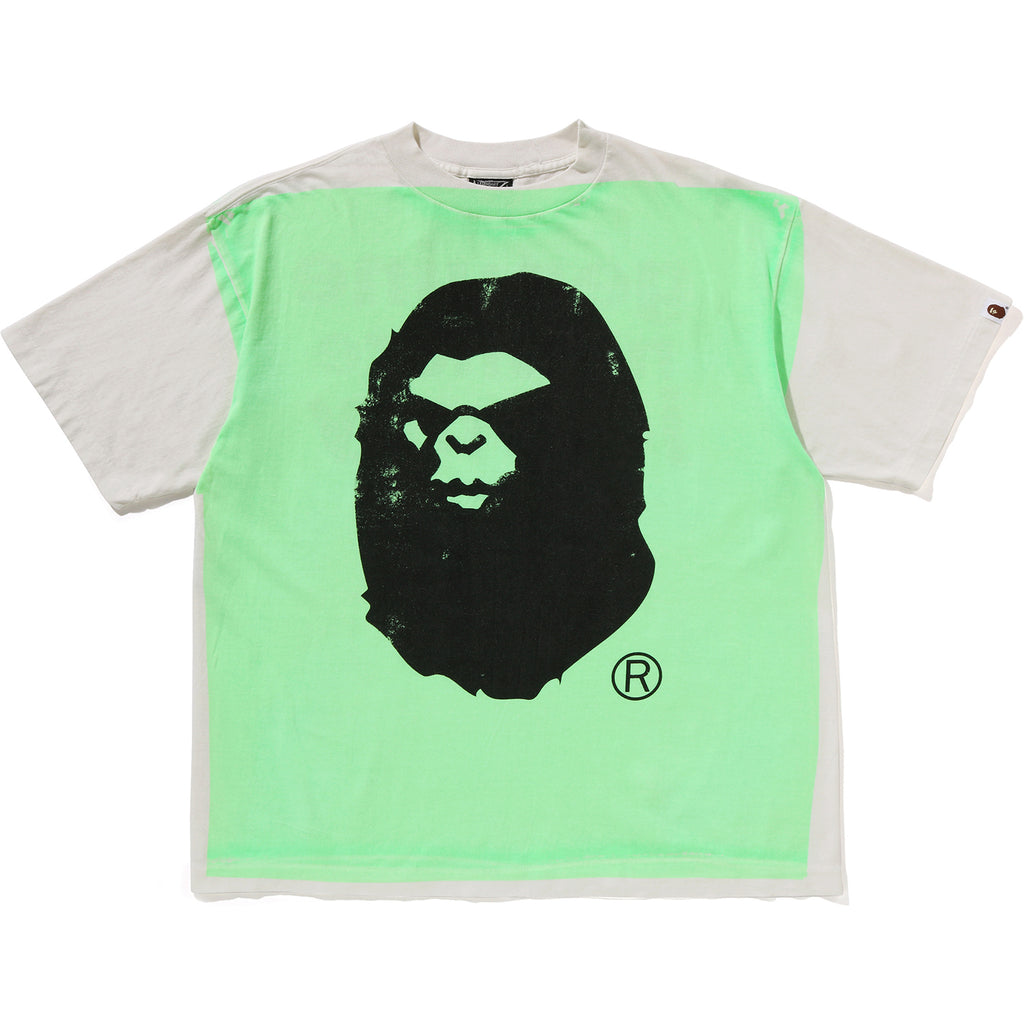 BAPE X SAINT MXXXXXX MAD FACE HANDPRINTING TEE MENS – us.bape.com