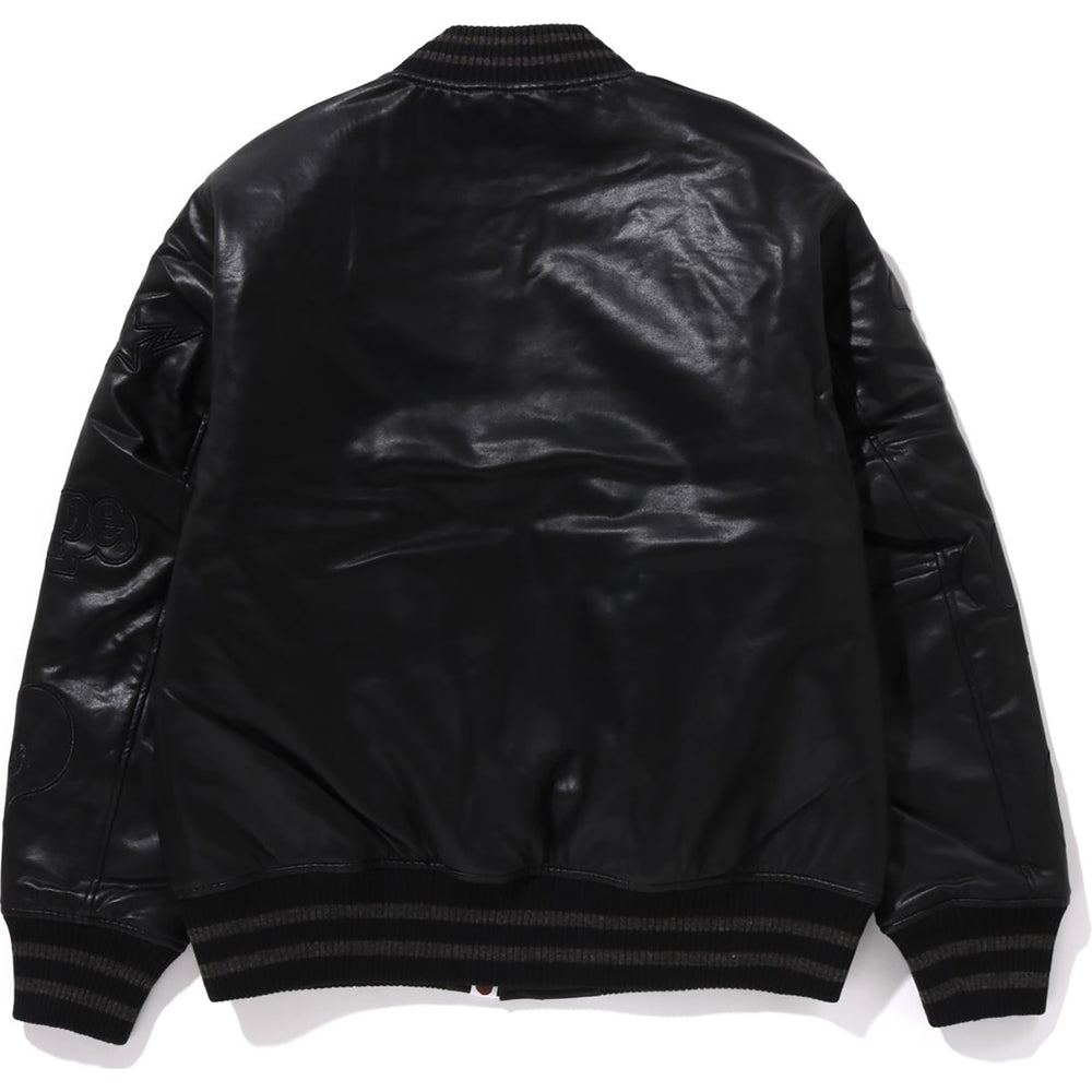 MULTI LOGO VARSITY JACKET LADIES – us.bape.com