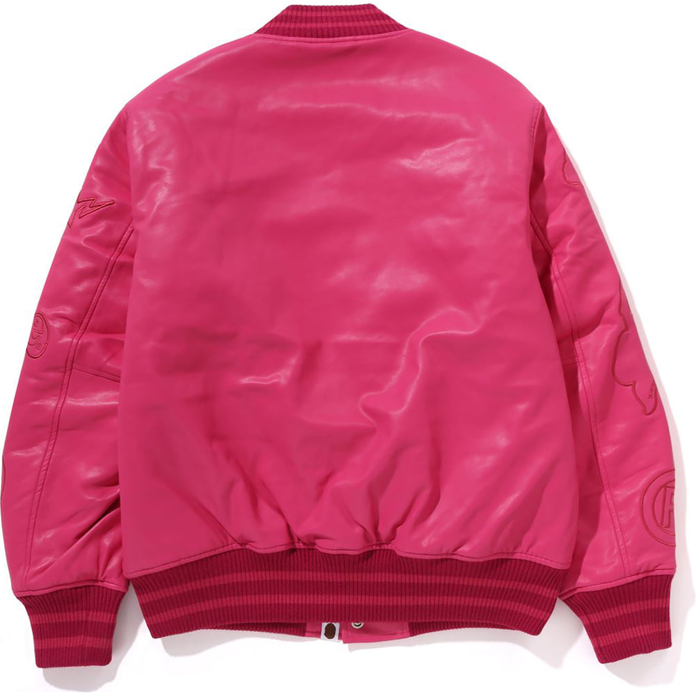 MULTI LOGO VARSITY JACKET LADIES – us.bape.com