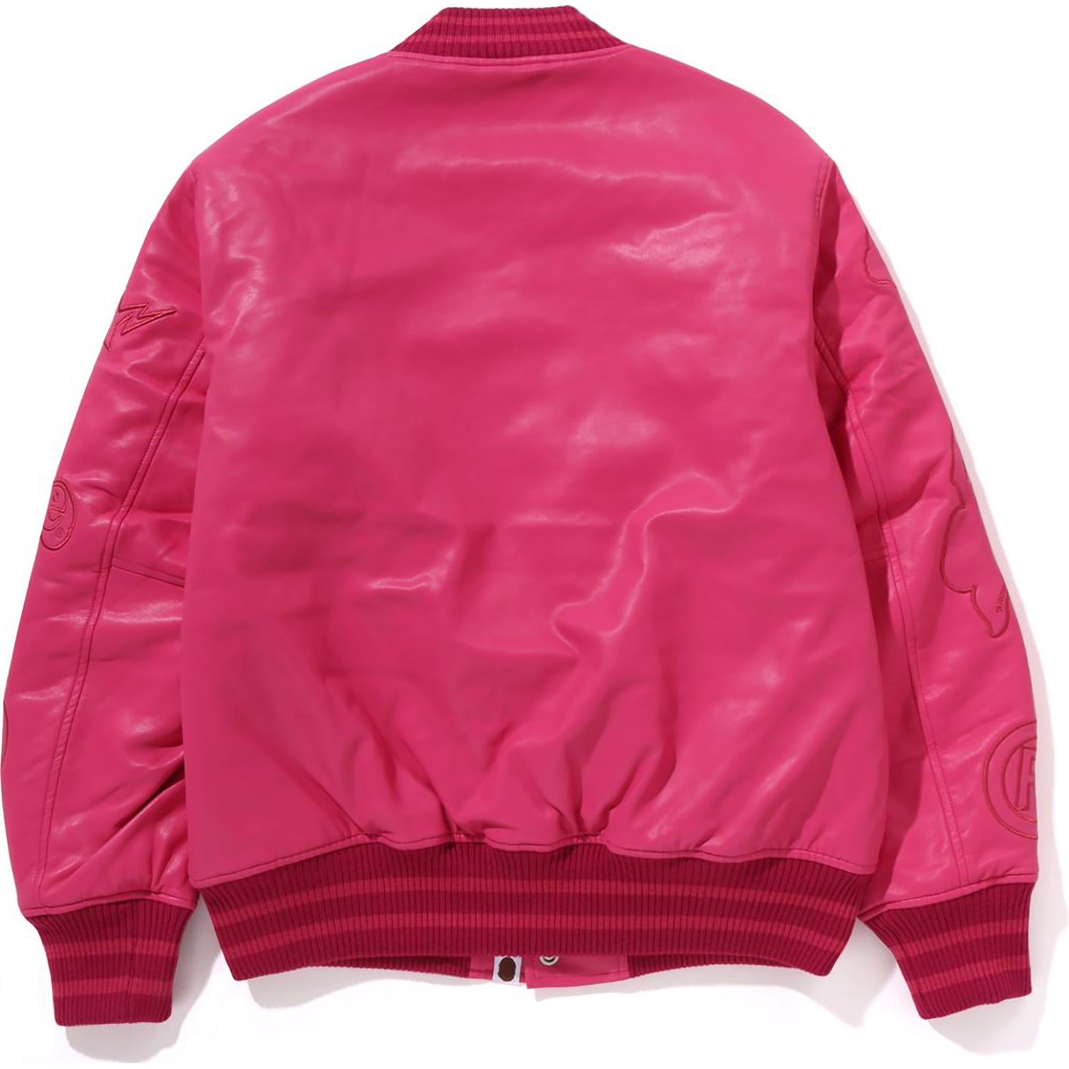 MULTI LOGO VARSITY JACKET LADIES – us.bape.com