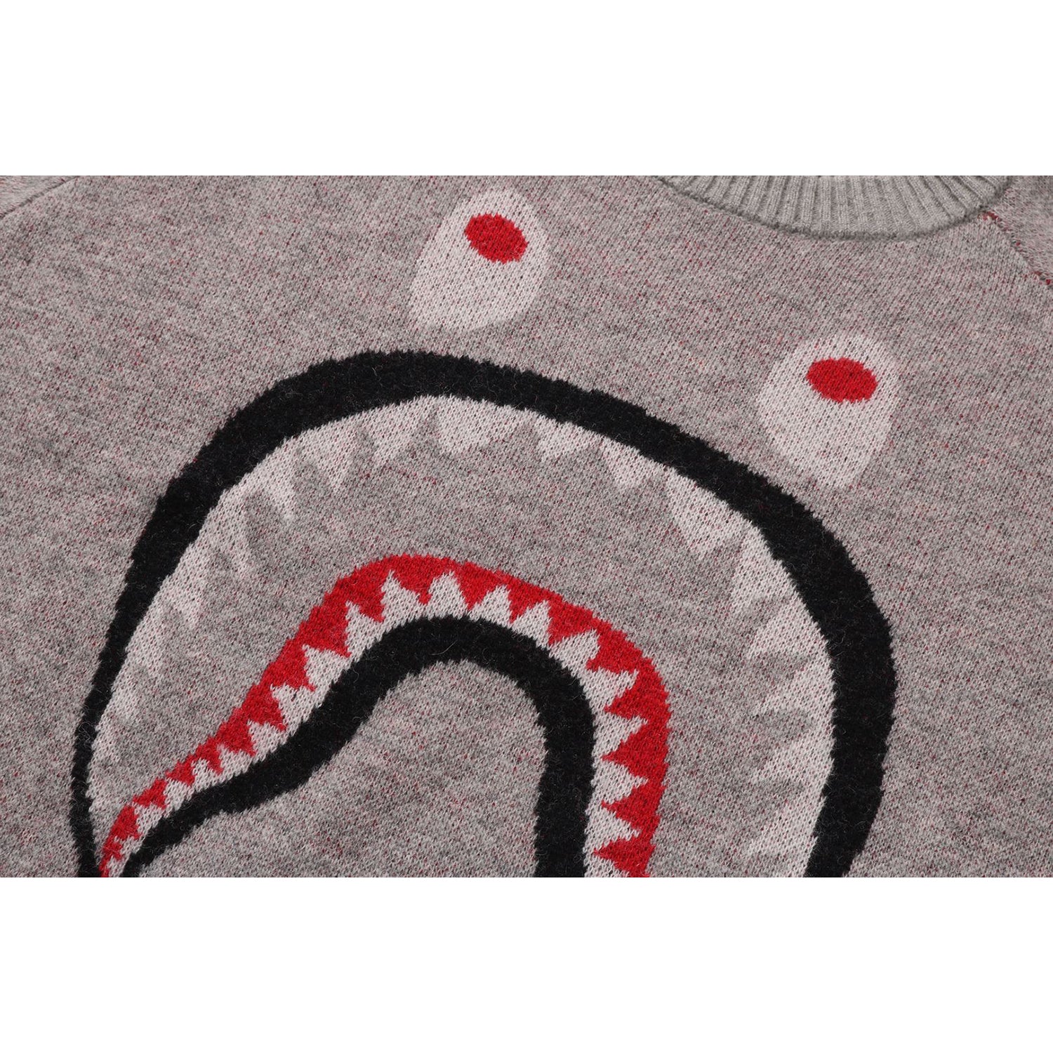 SHARK WOOL MIX SWEATER LADIES – us.bape.com