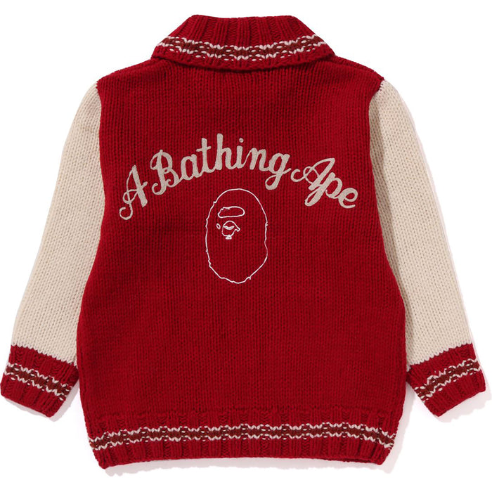 A BATHING APE COWICHAN CARDIGAN LADIES – us.bape.com