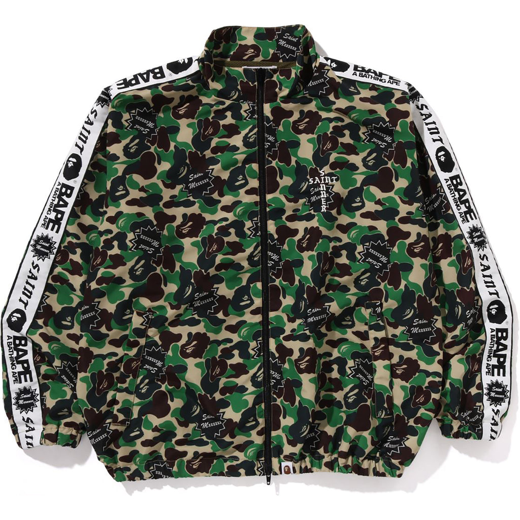 BAPE X SAINT MXXXXXX ABC CAMO TRACK JACKET MENS – us.bape.com