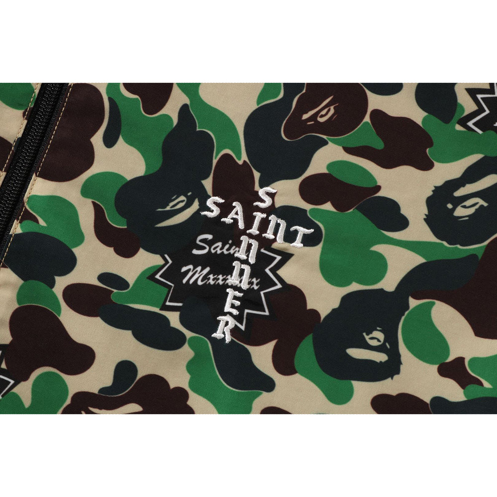 BAPE X SAINT MXXXXXX ABC CAMO TRACK JACKET MENS – us.bape.com