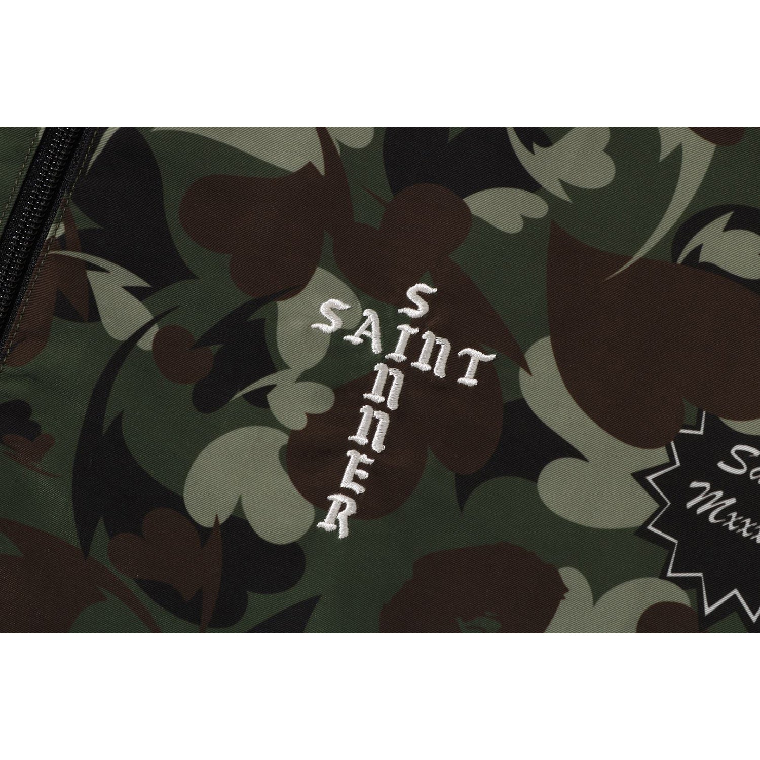 BAPE X SAINT MXXXXXX HEART CAMO TRACK JACKET MENS – us.bape.com