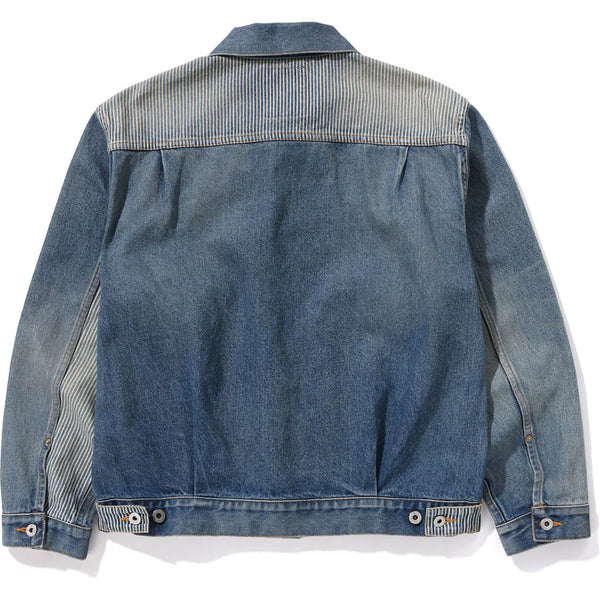 BAPE X SEAN WOTHERSPOON EMBROIDERY DENIM JACKET MENS – us.bape.com