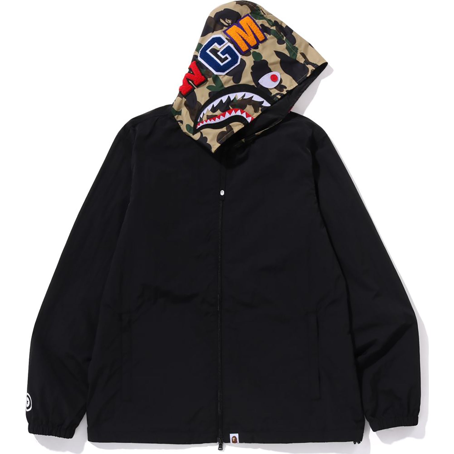 1ST CAMO SHARK HOODIE JACKET MENS – us.bape.com