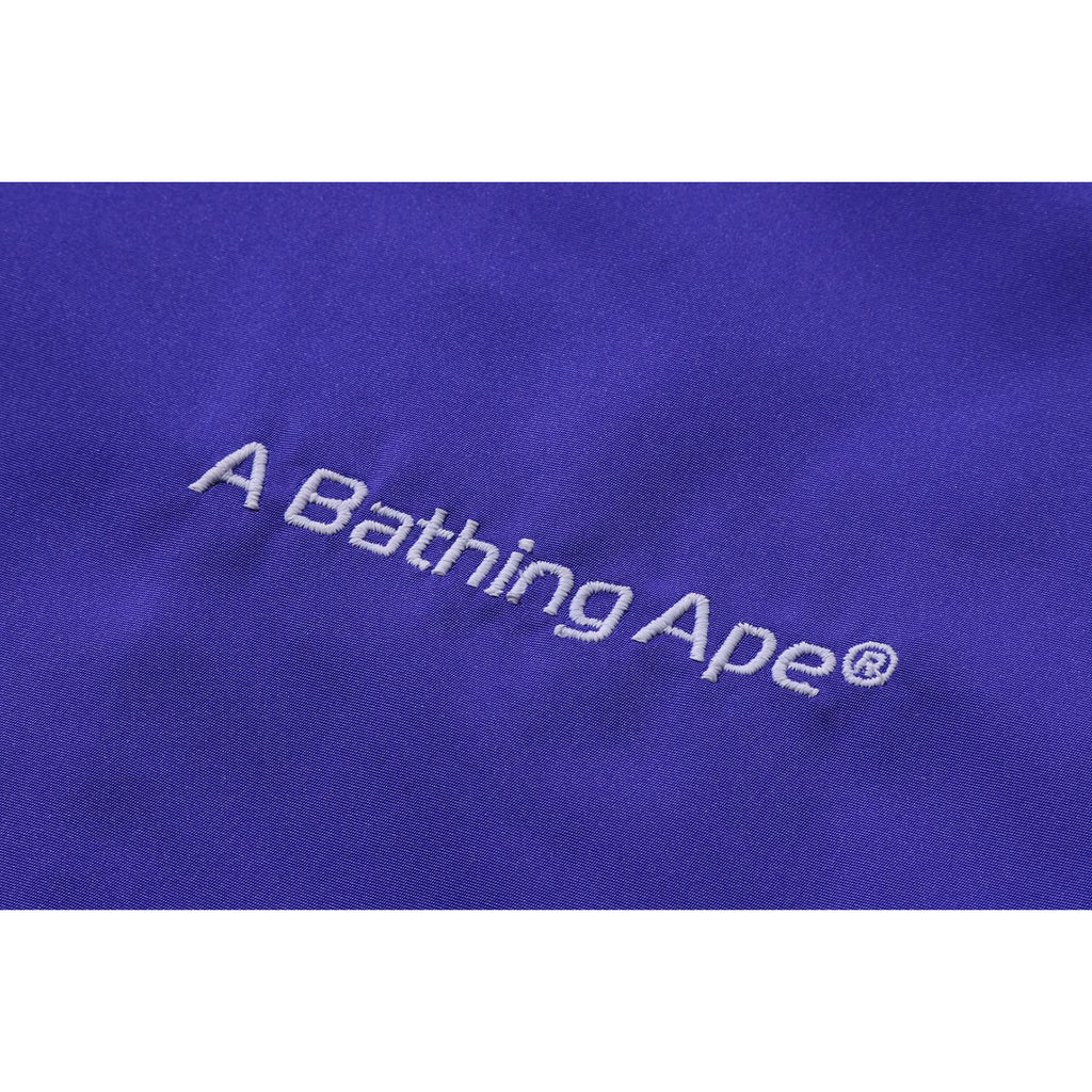 BATHING APE LOGO NYLON TRACK JACKET MENS – us.bape.com