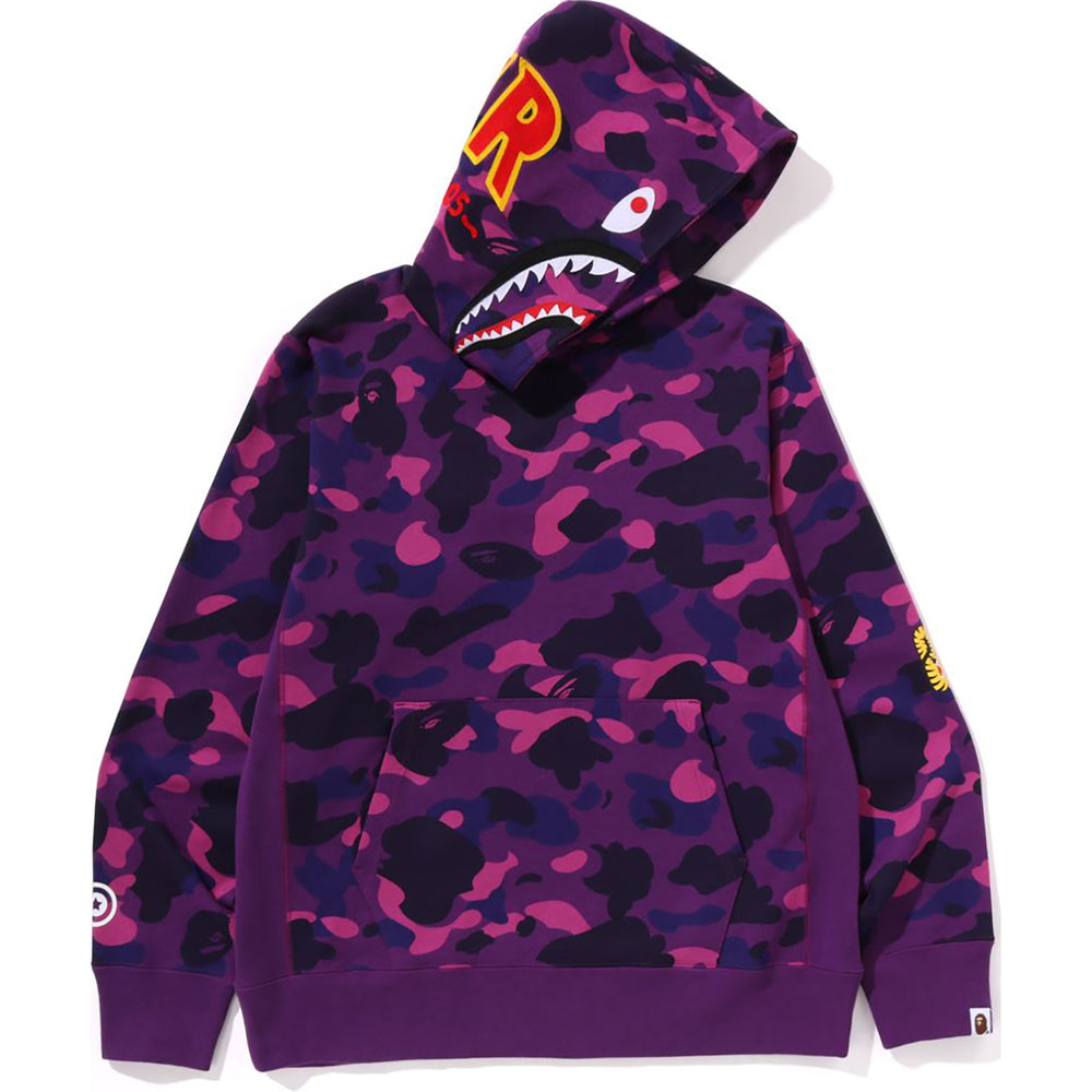 BAPE Color Camo 2nd Shark Pullover Hoodie - Men's Streetwear – us.bape.com