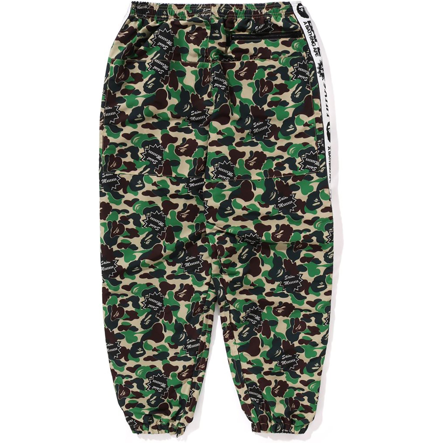 BAPE X SAINT MXXXXXX ABC CAMO TRACK PANTS MENS – us.bape.com