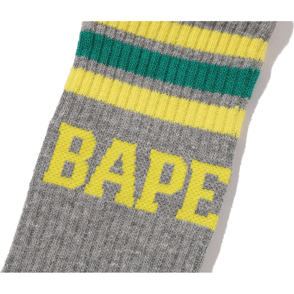 BAPE Stripe Socks - Cotton Acrylic Blend | A Bathing Ape – us.bape.com