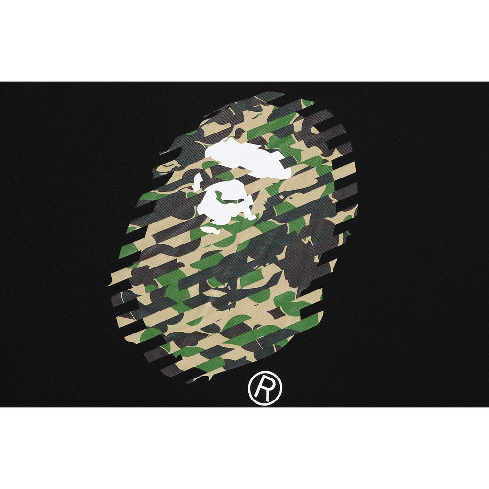 ABC CAMO APE HEAD Relaxed Fit Crewneck Sweatshirt - BAPE Mens – us.bape.com