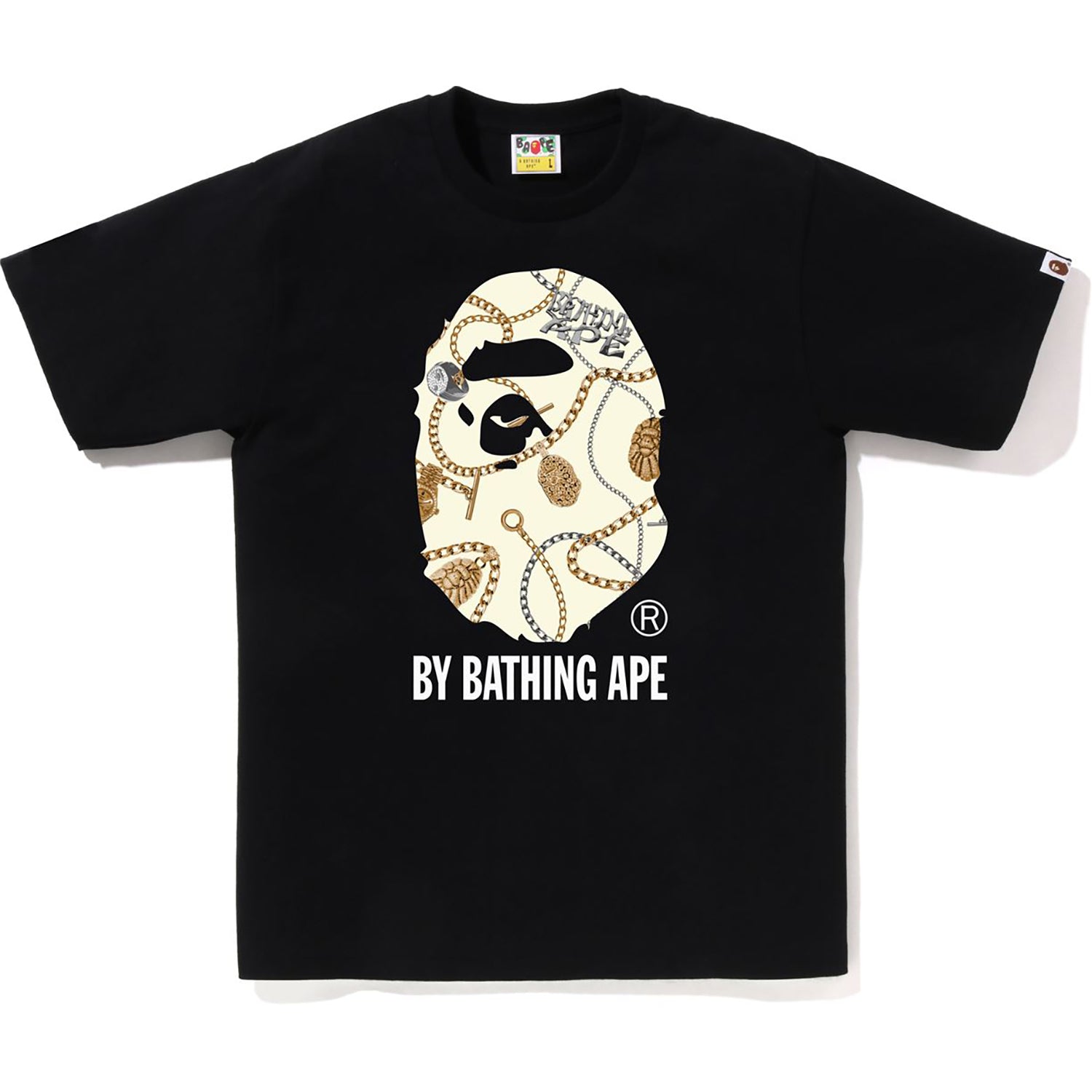 BAPE MENS JEWELS PATTERN BY BATHING APE TEE – us.bape.com