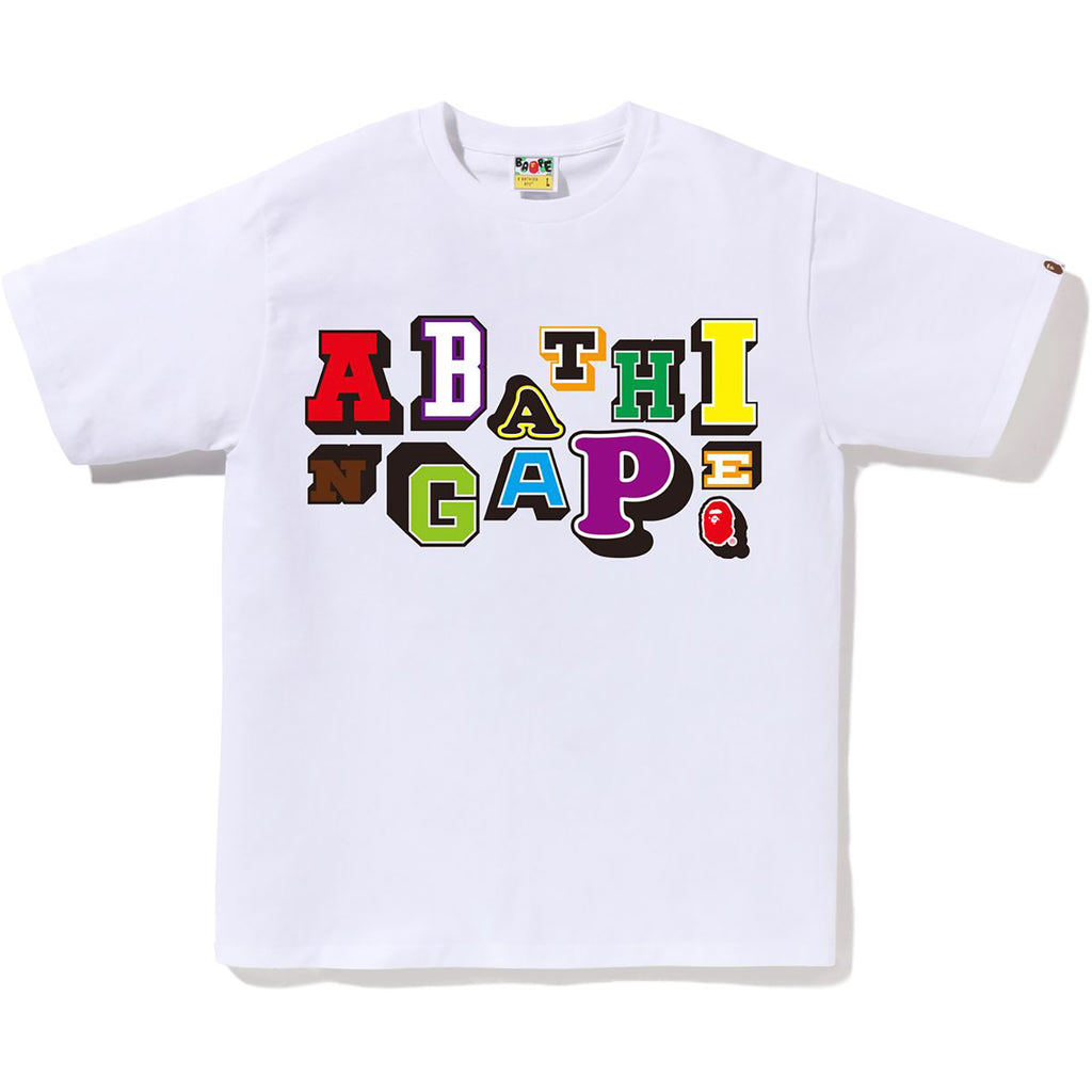 VARSITY FONT TEE MENS – us.bape.com