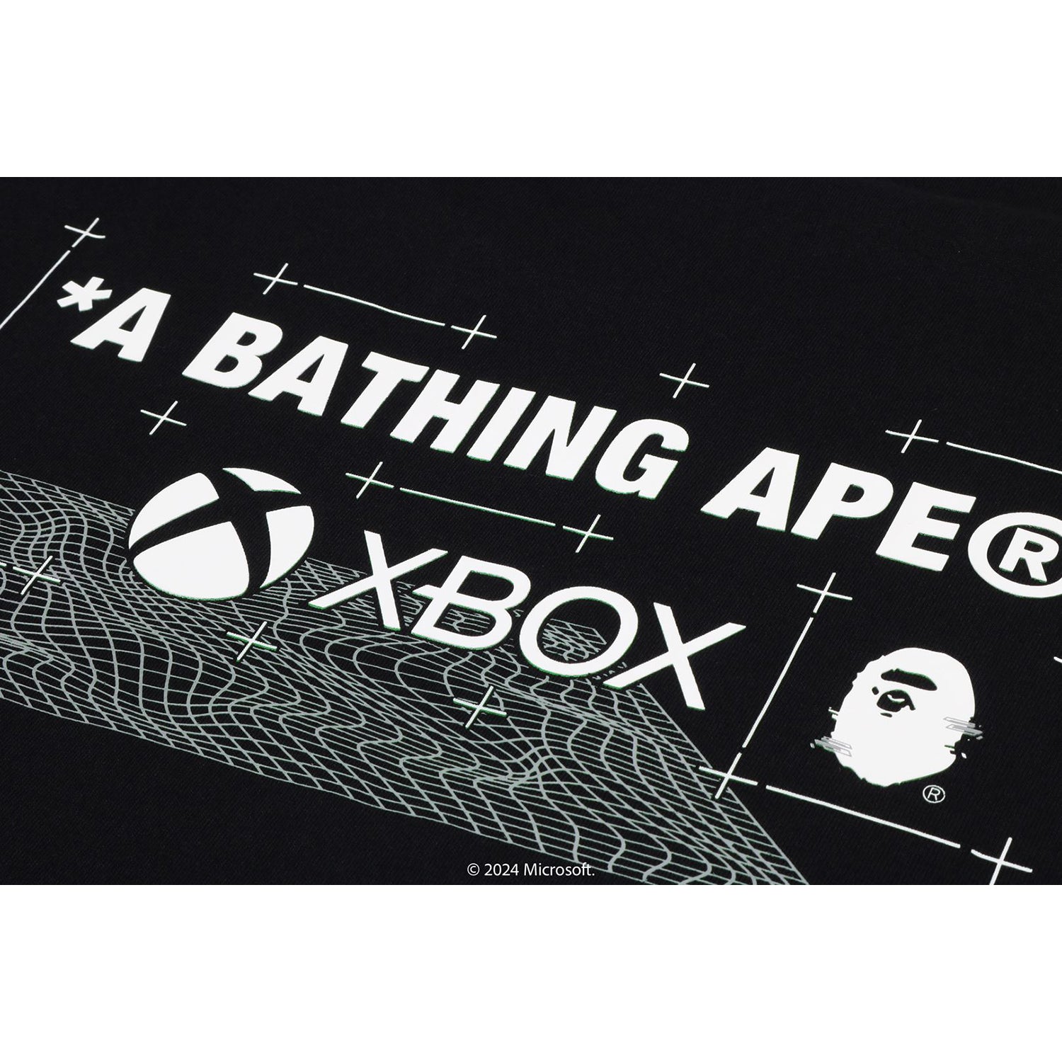 BAPE x Xbox Men’s Tee – Premium US Cotton, Dual Logo Graphic – us.bape.com