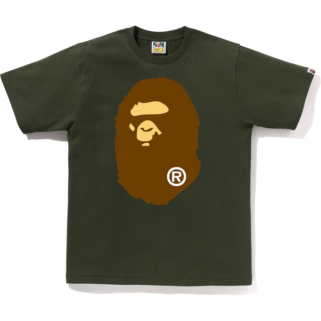 BIG APE HEAD TEE MENS - Premium Cotton Graphic T-Shirt | BAPE – us.bape.com