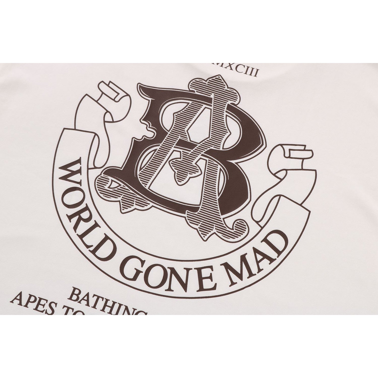 COLLEGE LOGO RELAXED FIT TEE MENS – us.bape.com