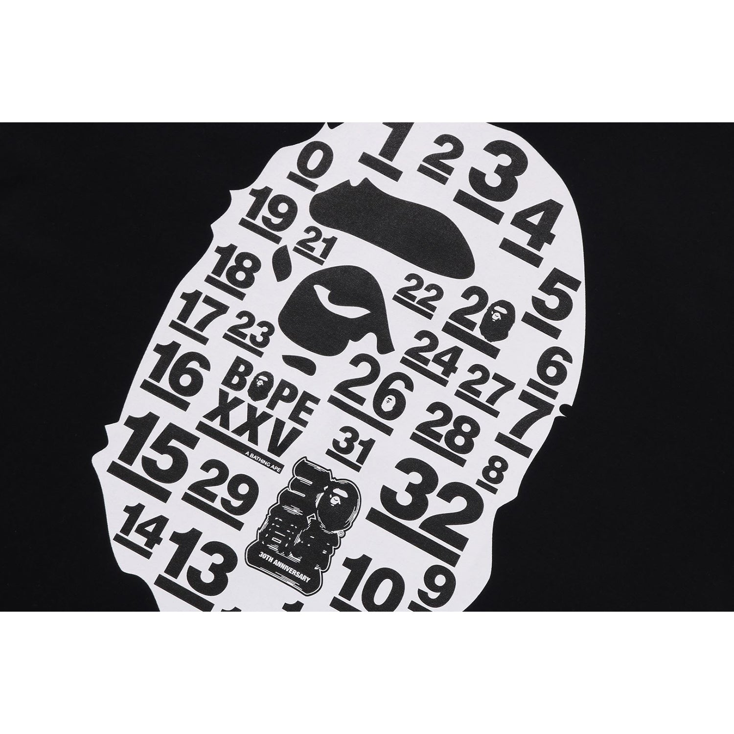 A BATHING APE 32ND ANNIV. BIG APE HEAD T MENS – us.bape.com