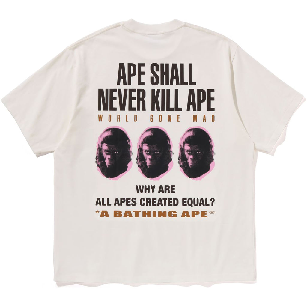 SLOGAN RELAXED FIT TEE MENS – us.bape.com