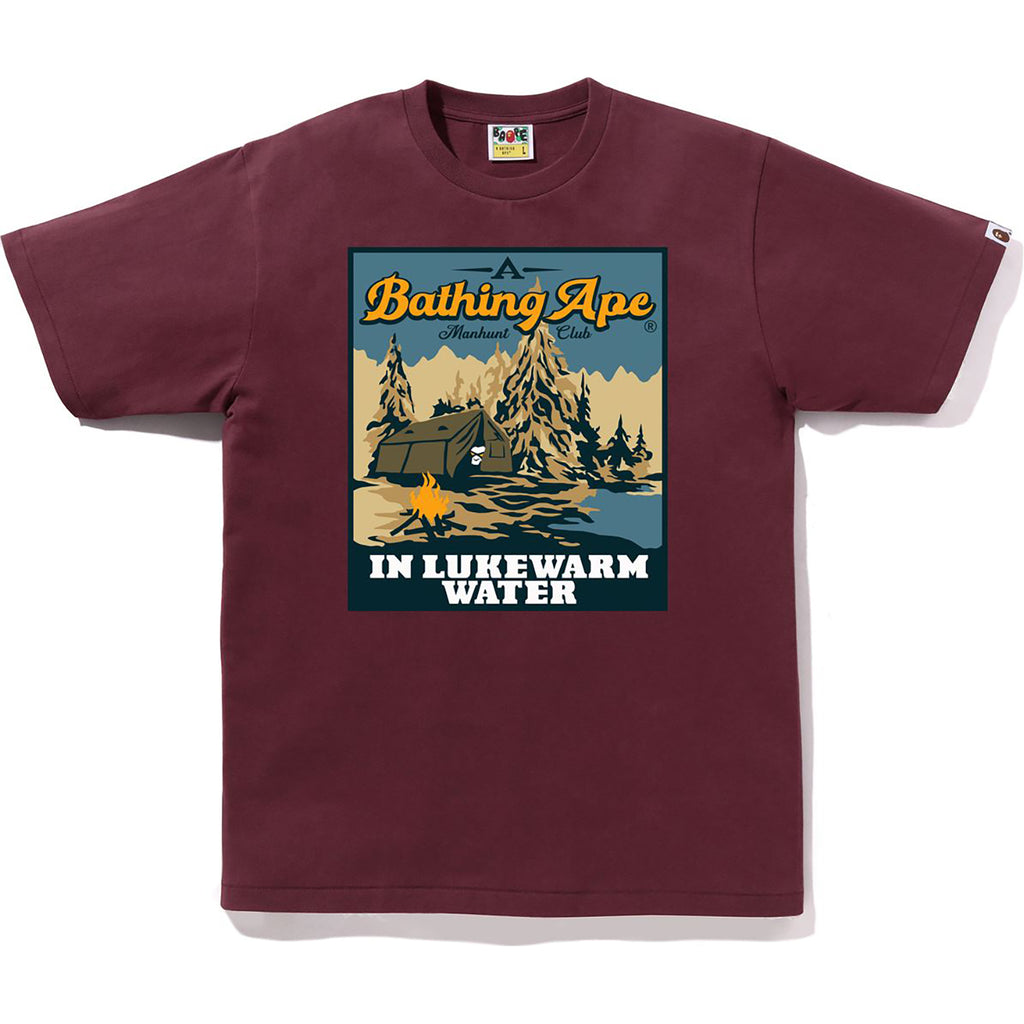 BAPE MENS A BATHING APE BASE CAMP T-SHIRT – us.bape.com