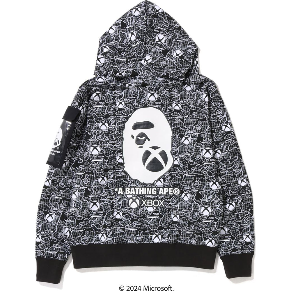 BAPE X XBOX Camo Full Zip Hoodie - Limited Edition Collaboration | BAPE ...