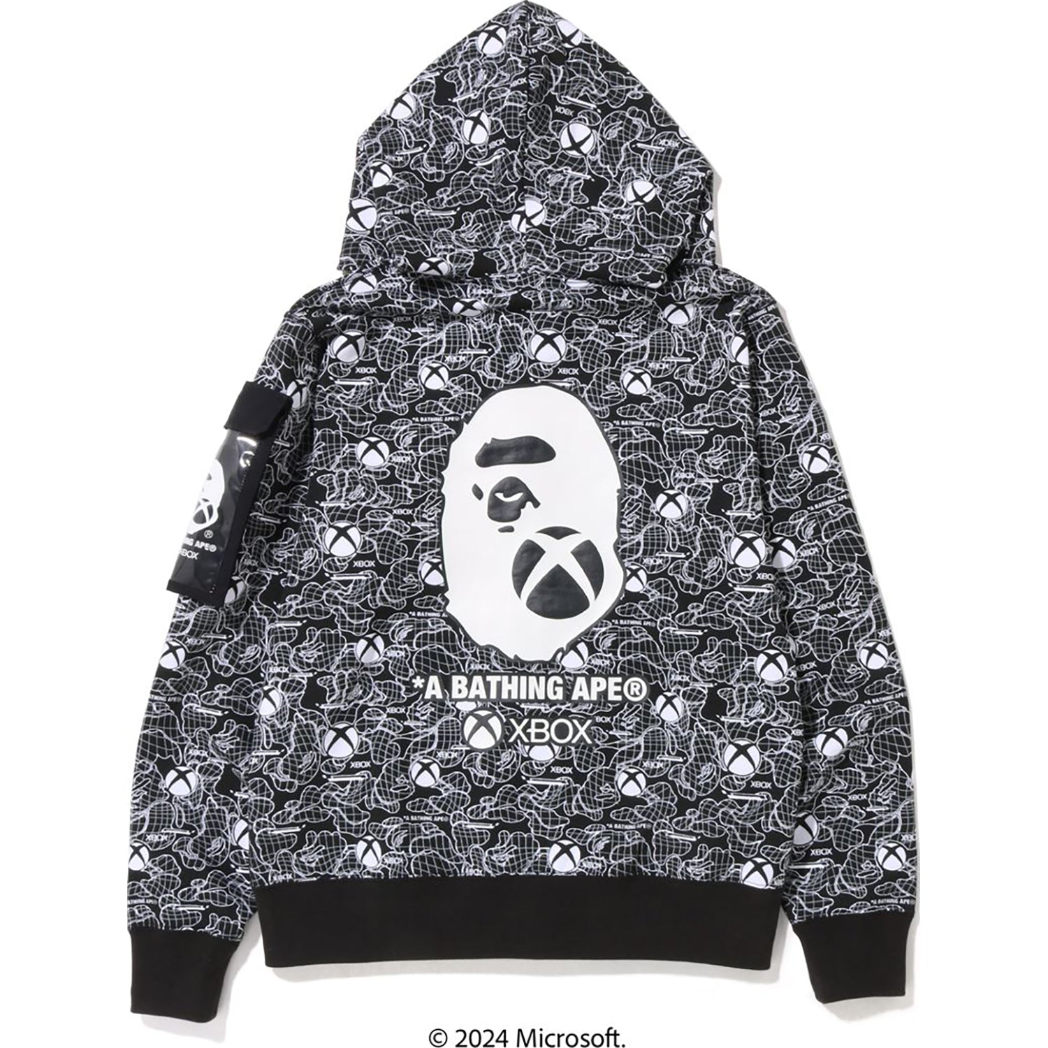 BAPE X XBOX Camo Full Zip Hoodie - Limited Edition Collaboration | BAPE – us.bape.com