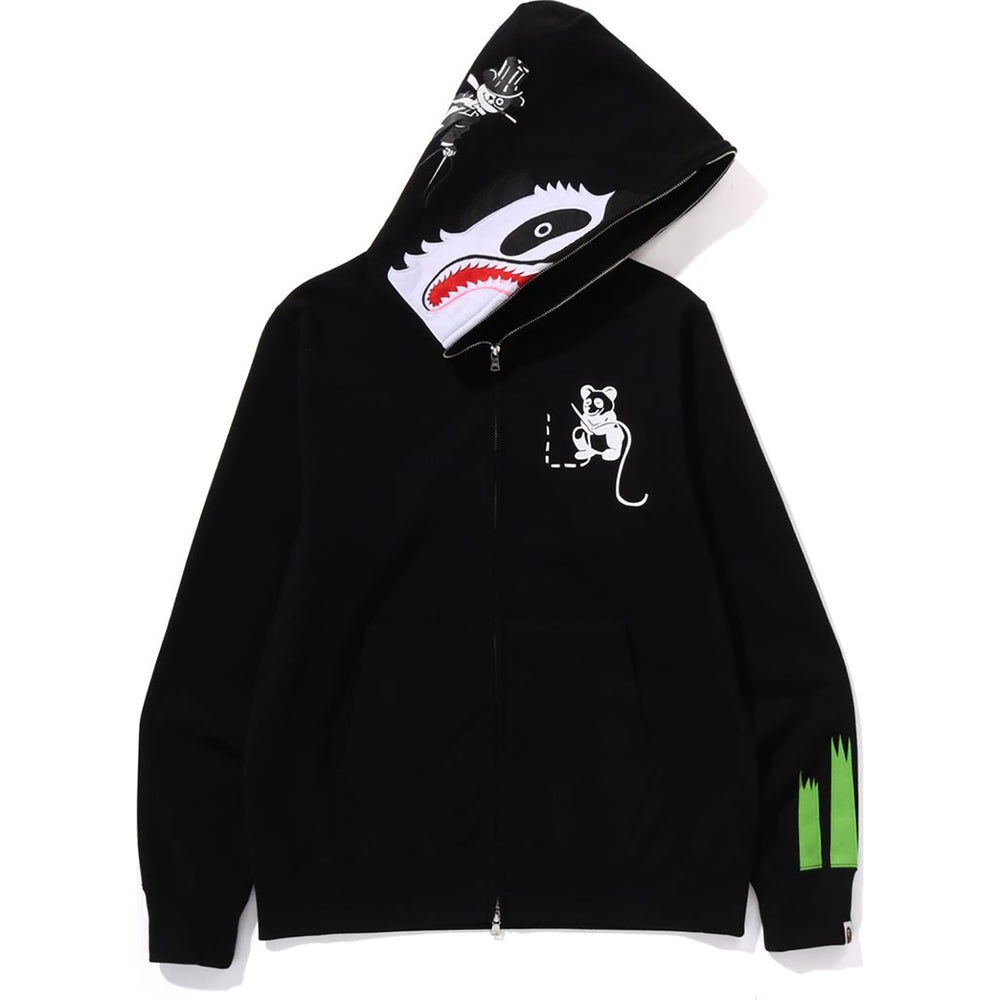 BAPE Men’s Panda Full Zip Hoodie – Soft Cotton Fleece, Regular Fit – us ...