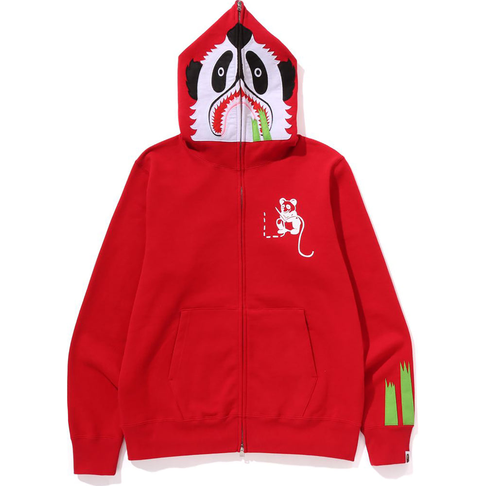 BAPE Men’s Panda Full Zip Hoodie – Soft Cotton Fleece, Regular Fit – us ...