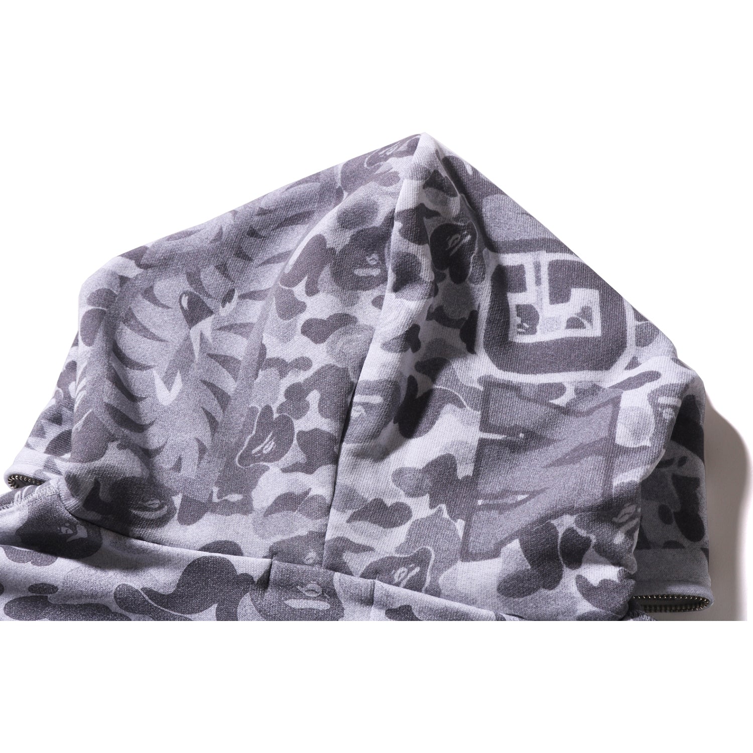 CAMO FAKE PRINT RELAXED FIT SHARK FULL ZIP HOODIE MENS – us.bape.com