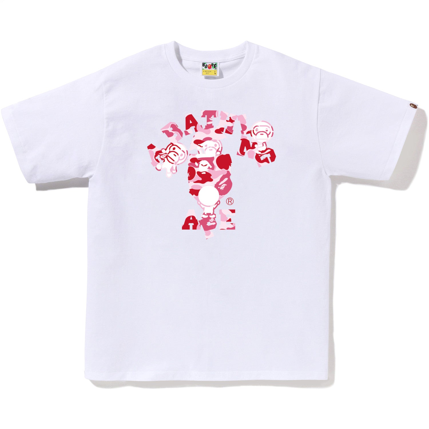 ABC CAMO COLLEGE MILO TEE MENS – us.bape.com