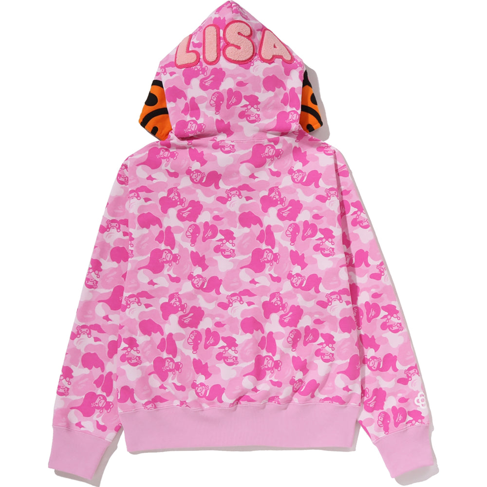 BABY LISA ABC CAMO FULL ZIP HOODIE LADIES – us.bape.com