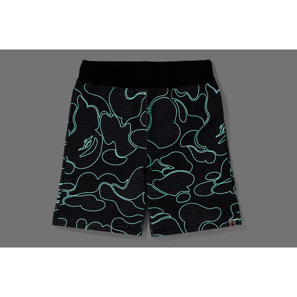 TEXT CODE CAMO SWEAT SHORTS MENS – us.bape.com